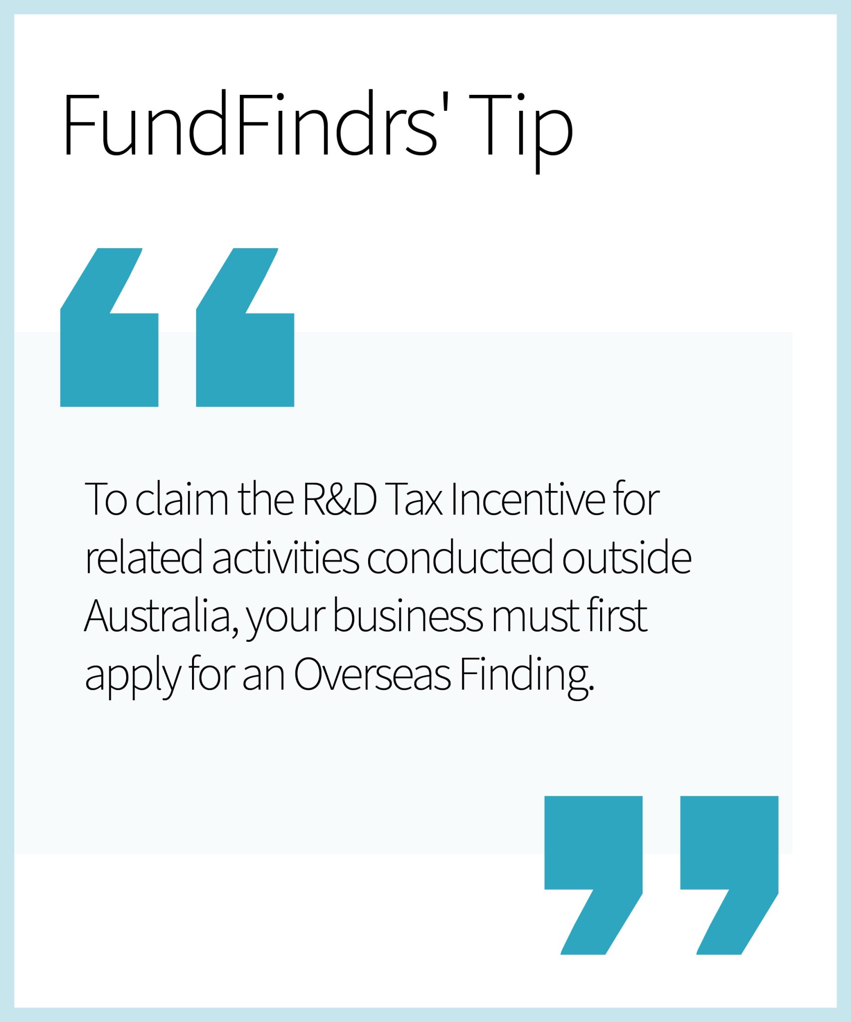Claiming the R&D Tax Incentive in Australia | FundFindrs